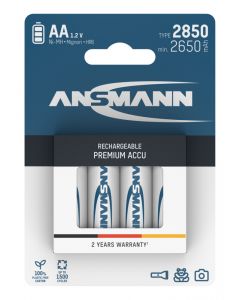 Ansmann AA 2850 mah High Capacity Rechargeable Batteries-Hybrid ...
